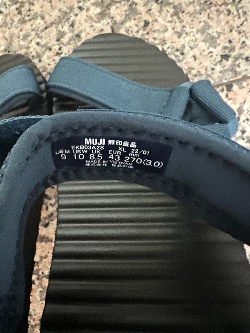 Muji sandals, Men's Fashion, Footwear, Flipflops and Slides on Carousell