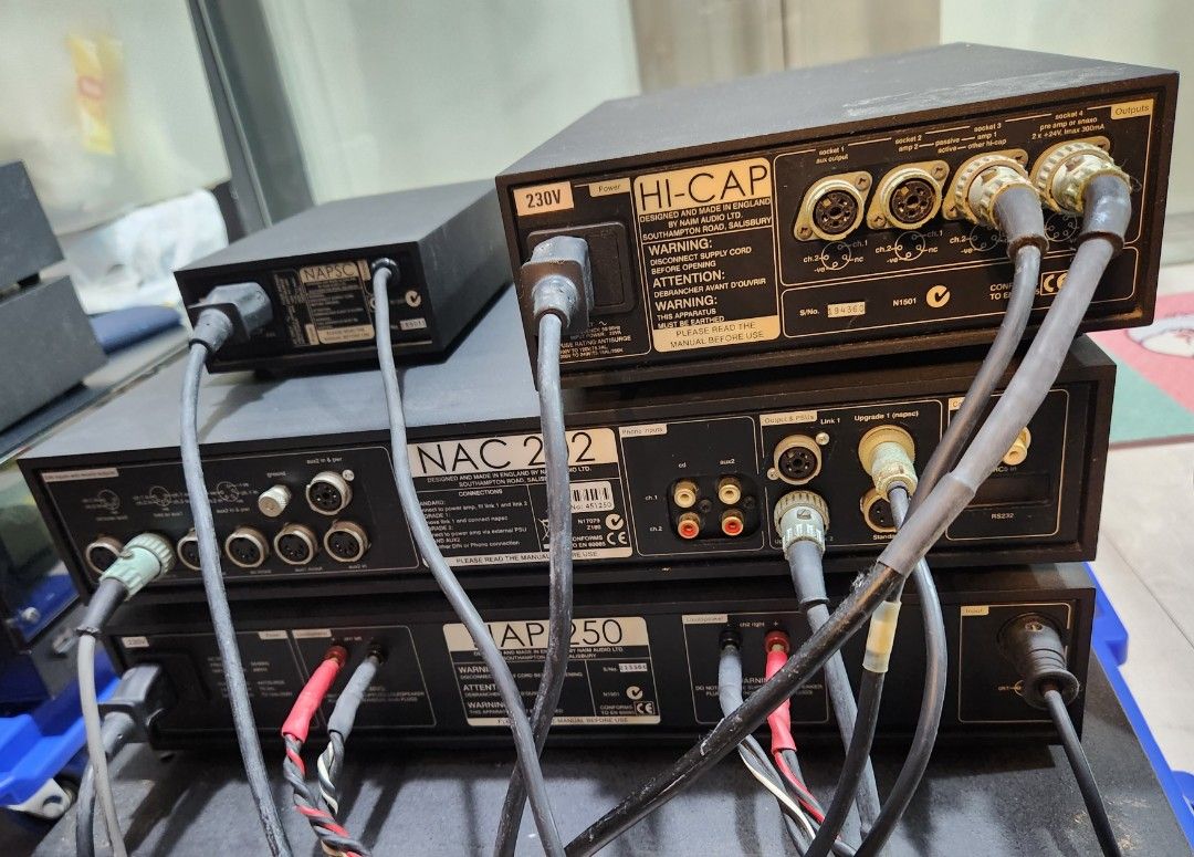 Naim Power Pre Amplifier NAP250 NAC202 HICAP NAPSC, Audio, Soundbars ...