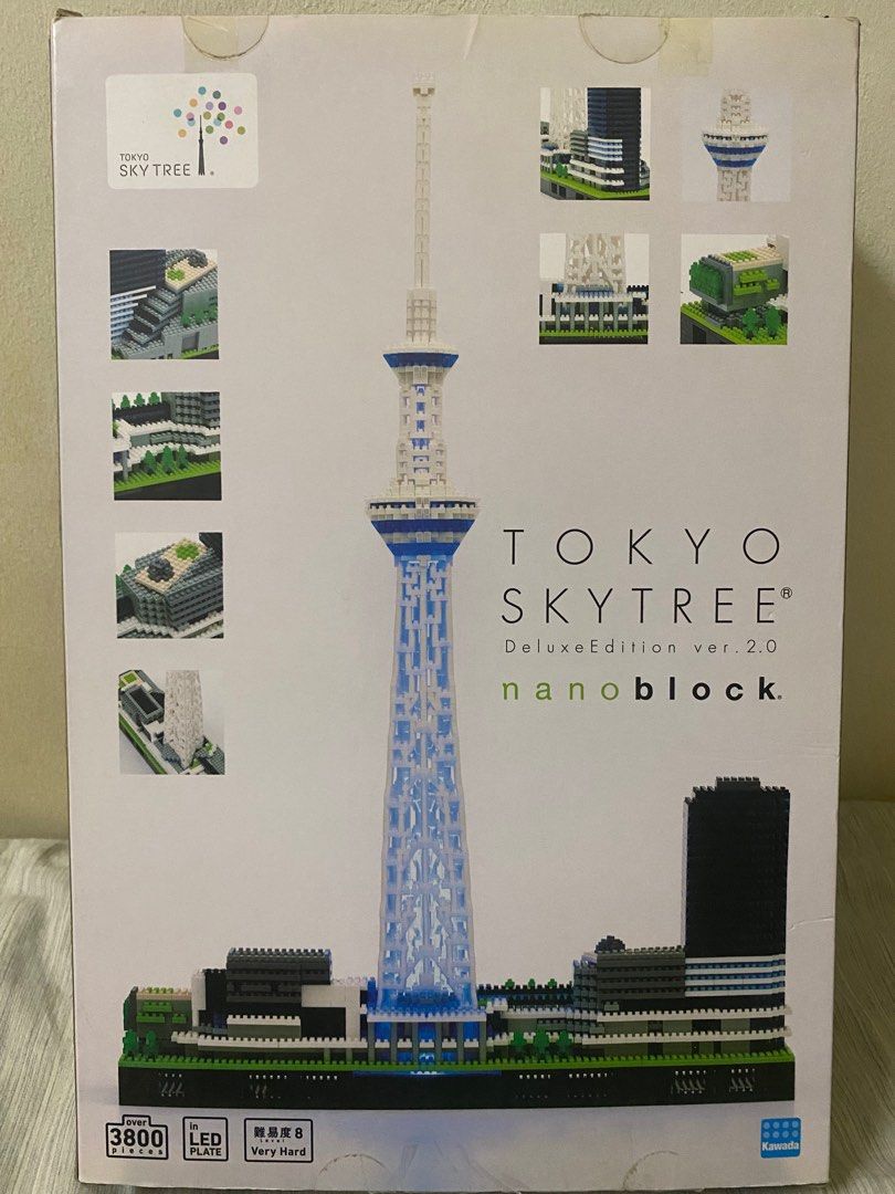 Nanoblock Tokyo Skytree Deluxe Edition Ver. 2.0, Hobbies & Toys, Toys & Games on Carousell