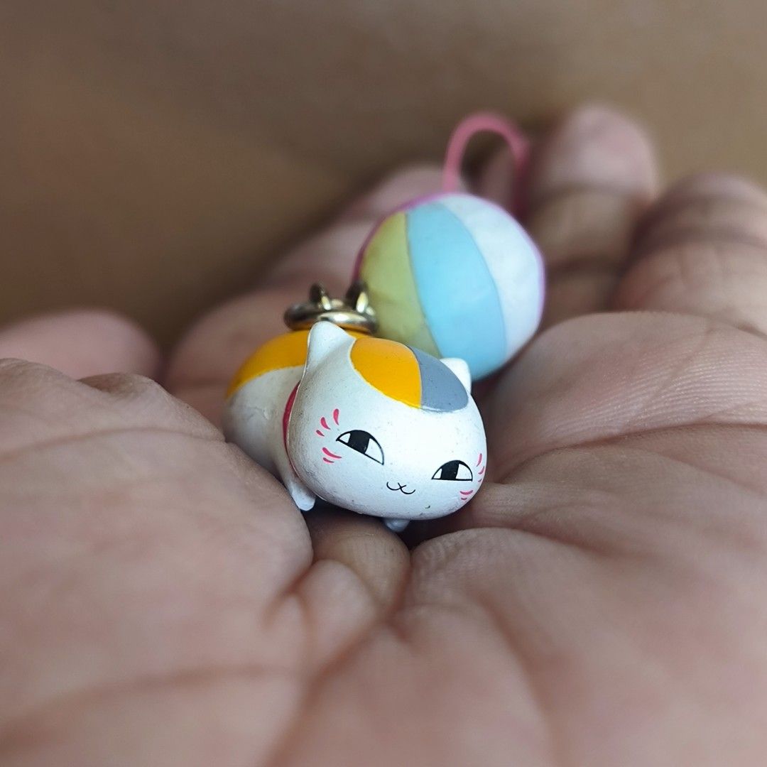 Natsume Yuujinchou Nyanko Sensei Cat Madara's Japanese Style Charms ...