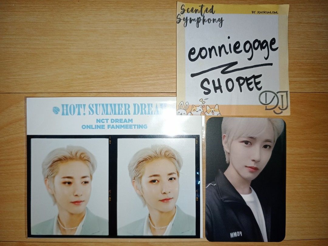 NCT Dream Huang Renjun FCMM Limited 1st First Edition Selca Photocard ...