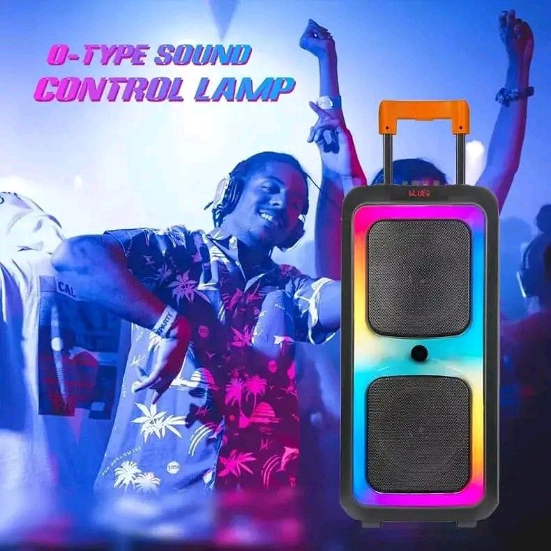 NDR-1095 8"X2 Inch Portable Part Karaoke Wireless Bluetooth Speaker Output on Carousell