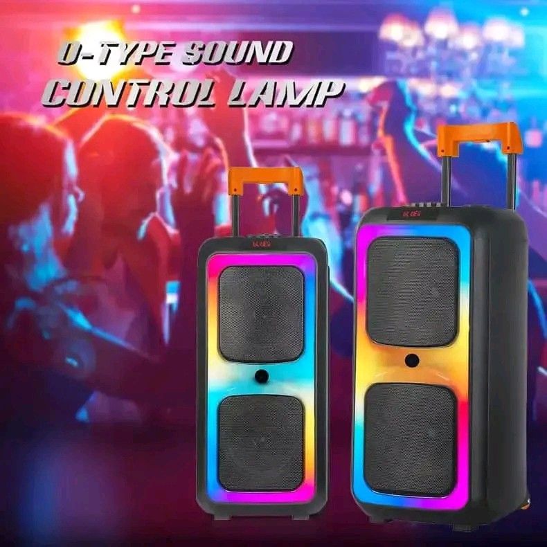 NDR-1095 8"X2 Inch Portable Part Karaoke Wireless Bluetooth Speaker Output on Carousell