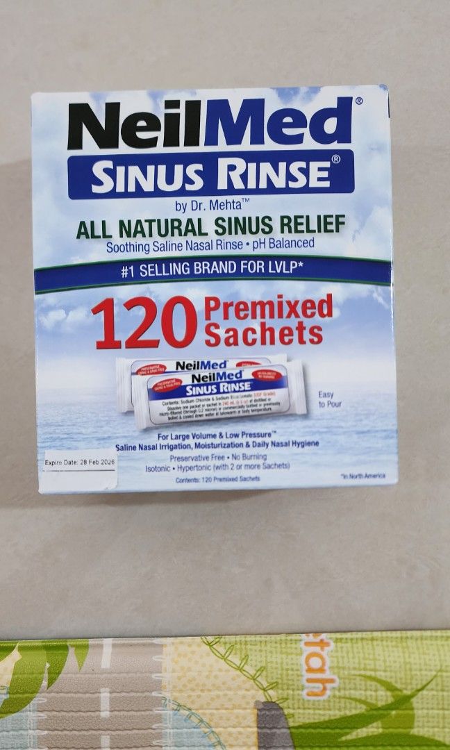 NeilMed Sinus Rinse, Health & Nutrition, Medical Supplies & Tools on ...