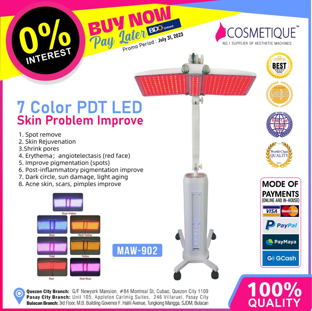 New PDT Light Vertical Type, Beauty & Personal Care, Face, Face Care on ...