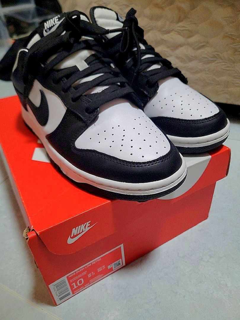 Nike panda dunks, Men's Fashion, Footwear, Sneakers on Carousell