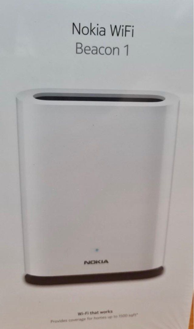 Nokia WiFi Beacon 1, Computers & Tech, Parts & Accessories, Networking ...