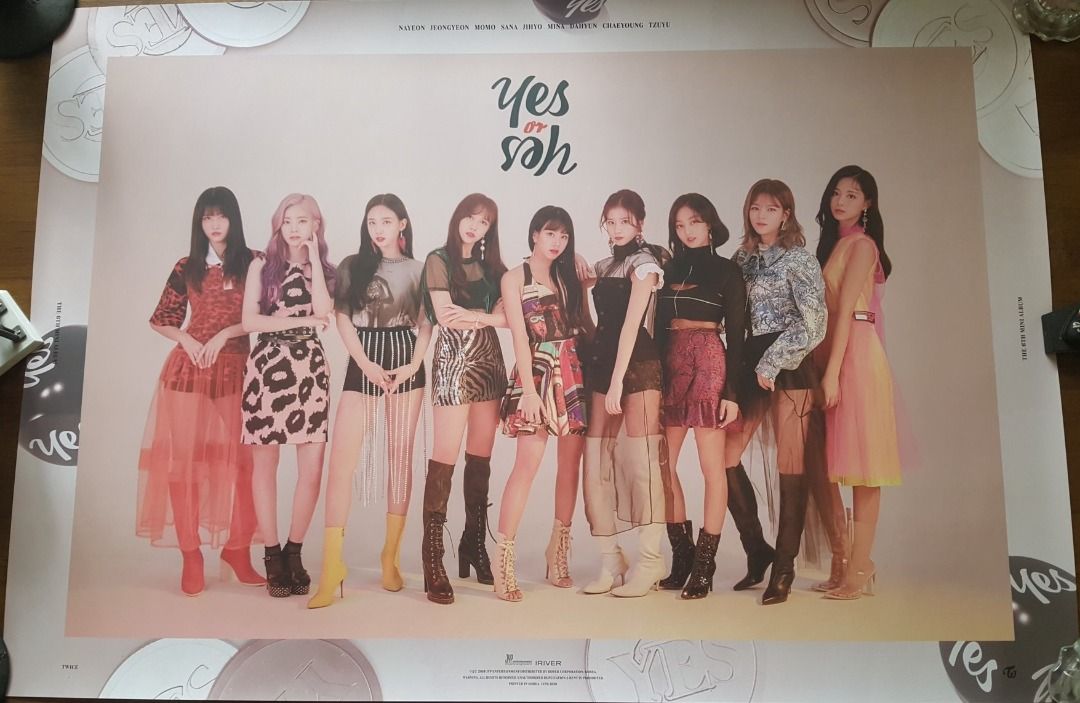 Official TWICE Posters, Hobbies & Toys, Memorabilia & Collectibles, K ...