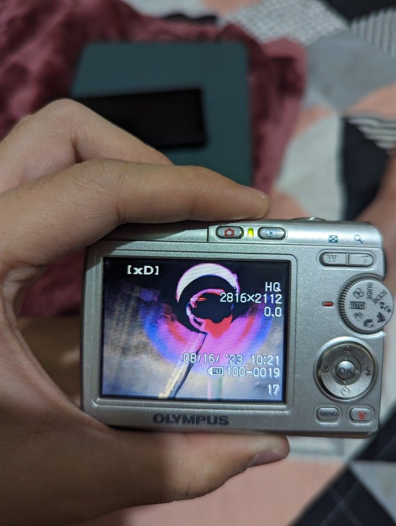 Olympus FE-170 Vintage Digital Camera, Photography, Cameras on Carousell