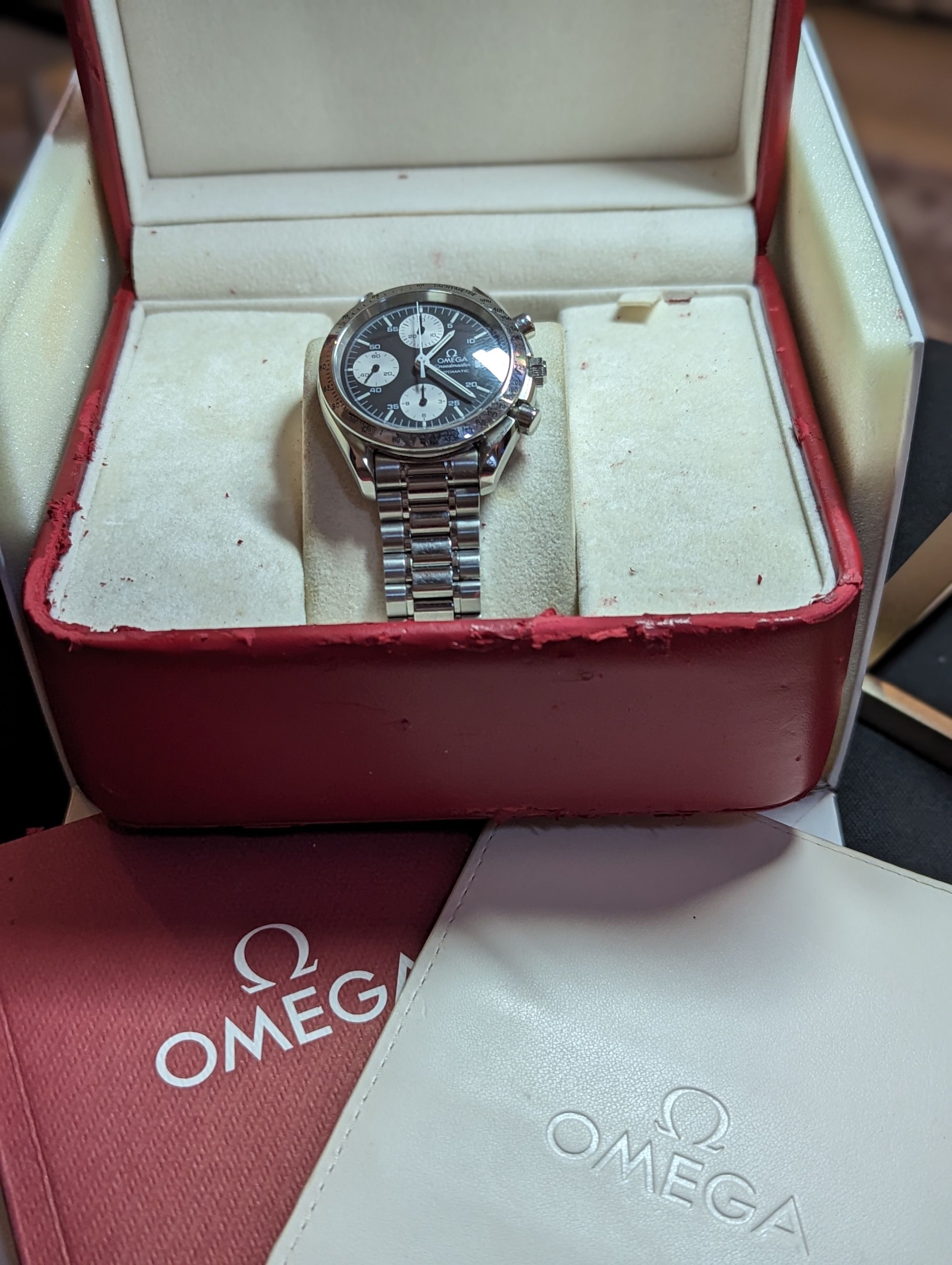 Omega Speedmaster Reduced Panda Automatic 39mm (Ref: 3511.50.00 ...