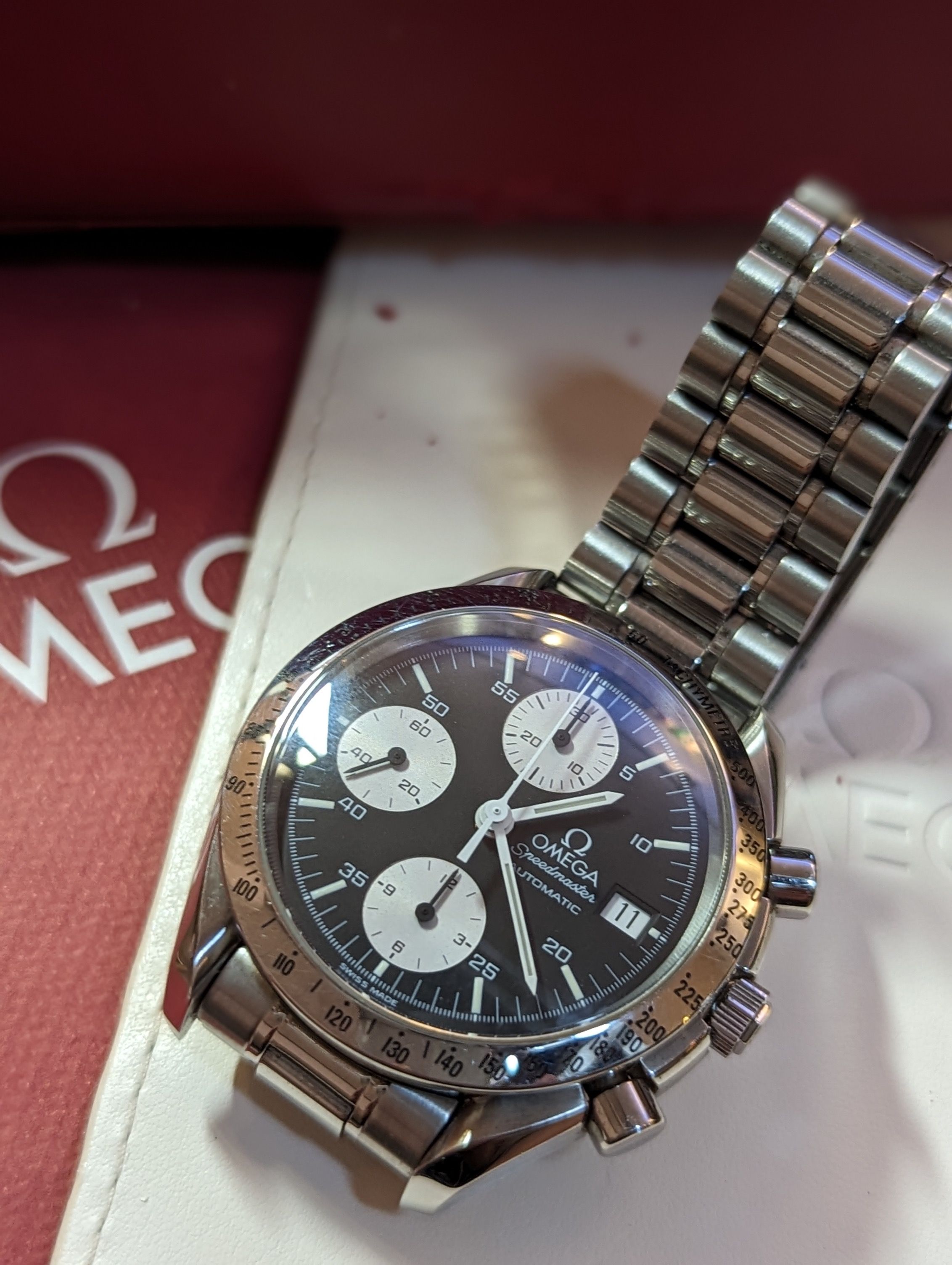 Omega Speedmaster Reduced Panda Automatic 39mm (Ref: 3511.50.00 ...