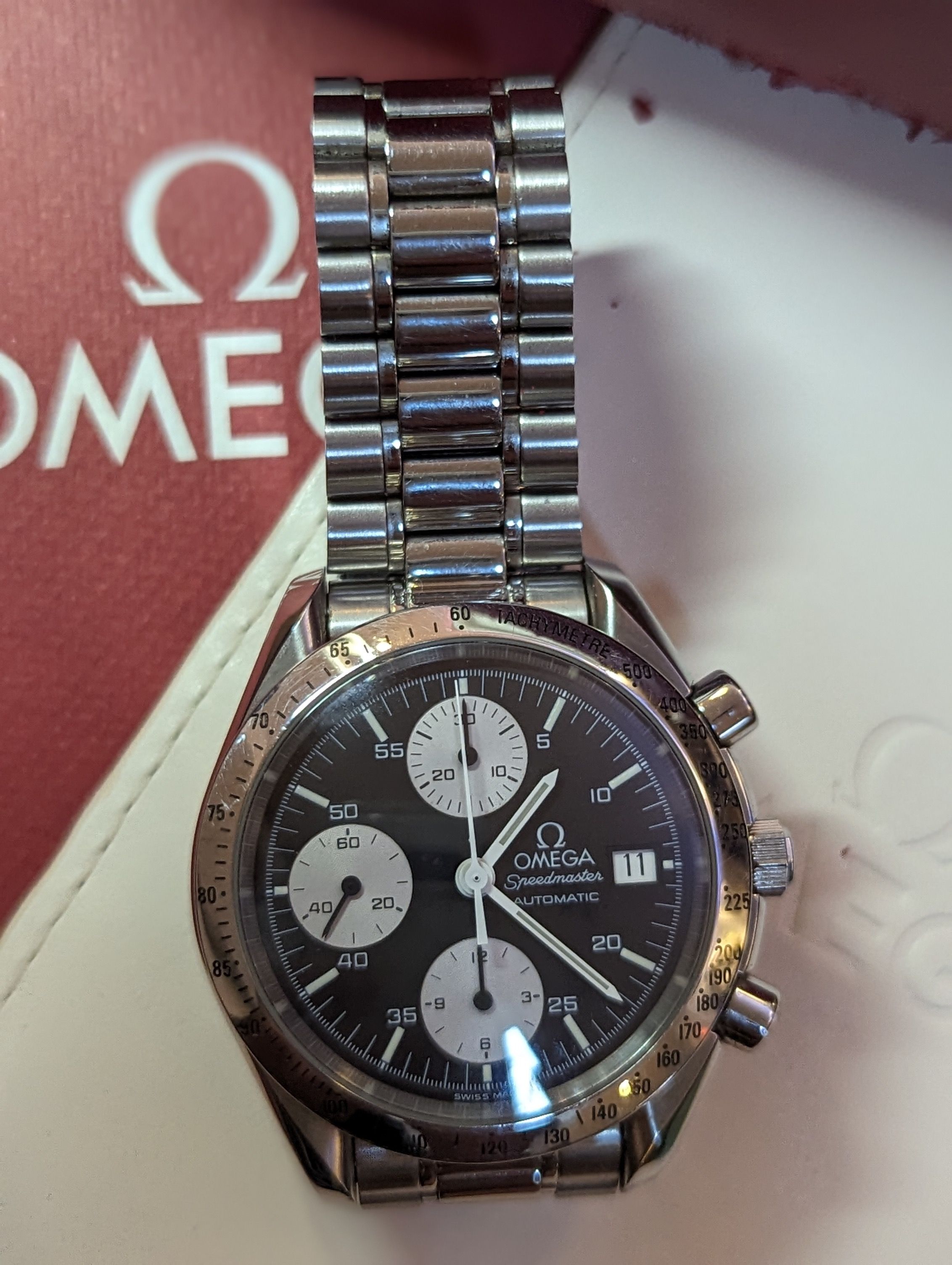 Omega Speedmaster Reduced Panda Automatic 39mm (Ref: 3511.50.00 ...