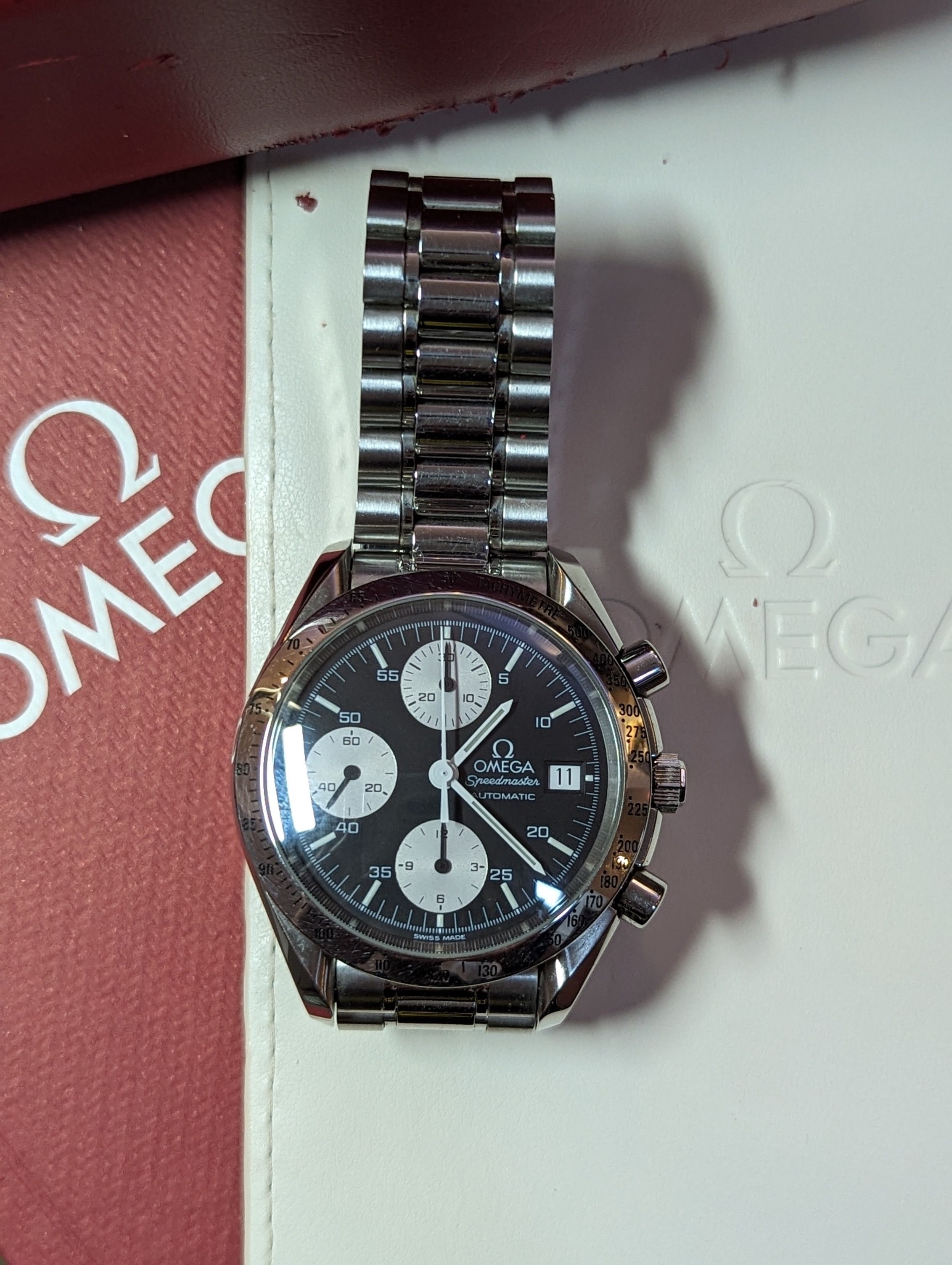 Omega Speedmaster Reduced Panda Automatic 39mm (Ref: 3511.50.00 ...