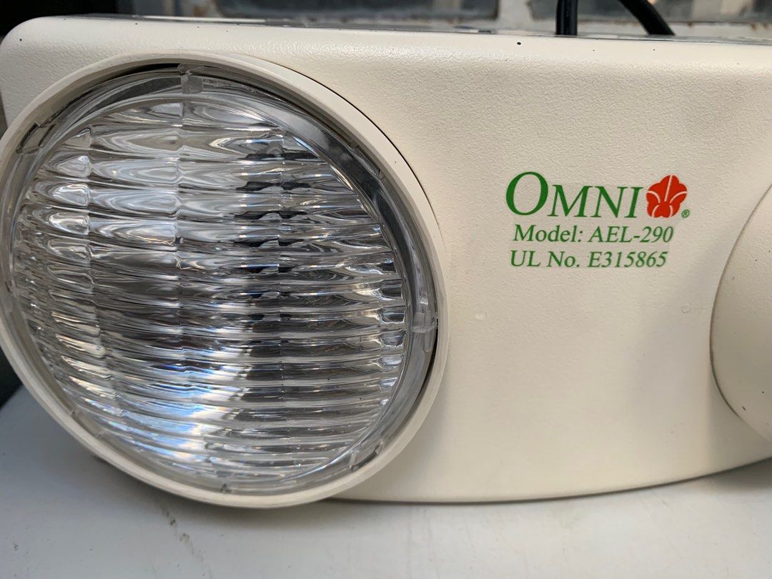 Omni Emergency Light Model AEL-290 with New Battery on Carousell