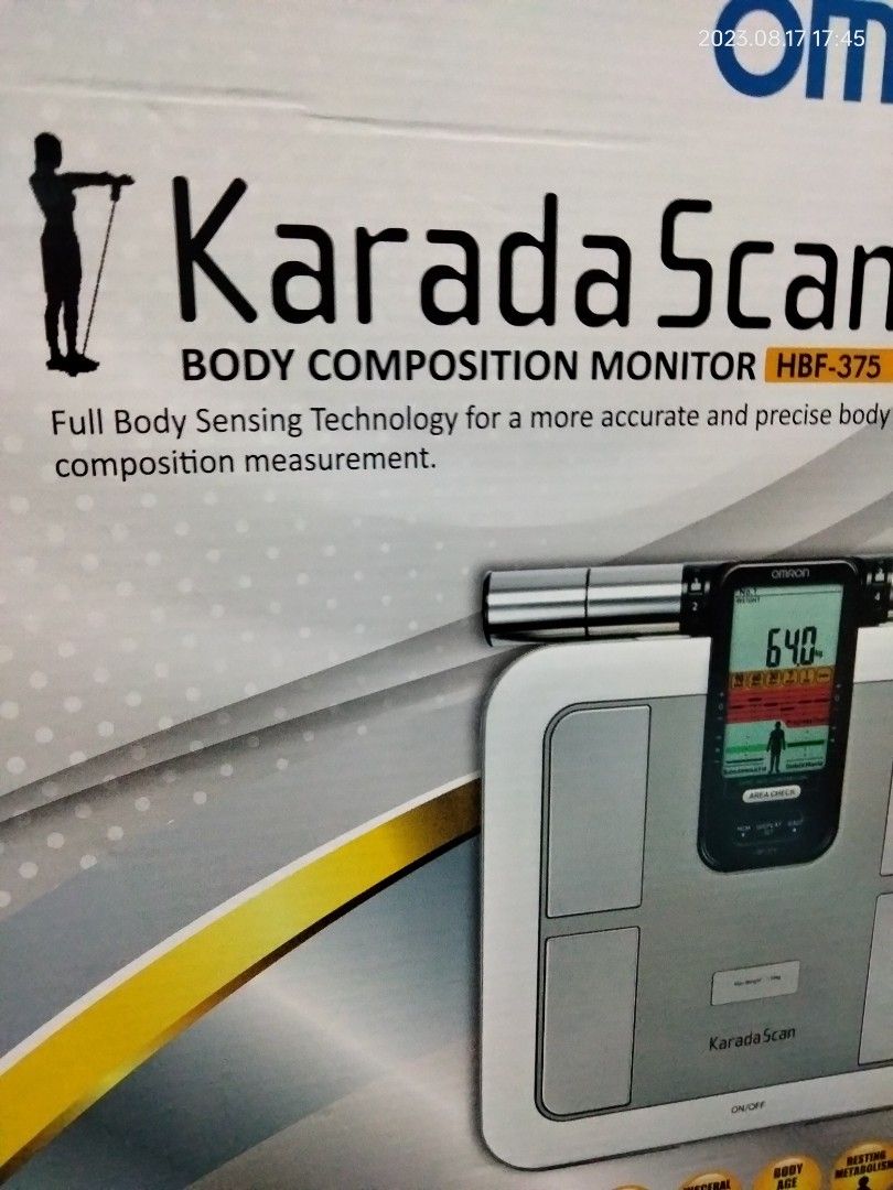 Omron Karada Body Composition Monitor, Health & Nutrition, Health ...