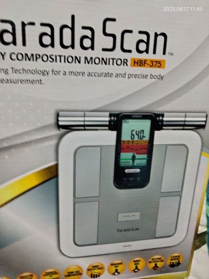 Omron Karada Weighing Scale, Sports Equipment, Exercise & Fitness ...