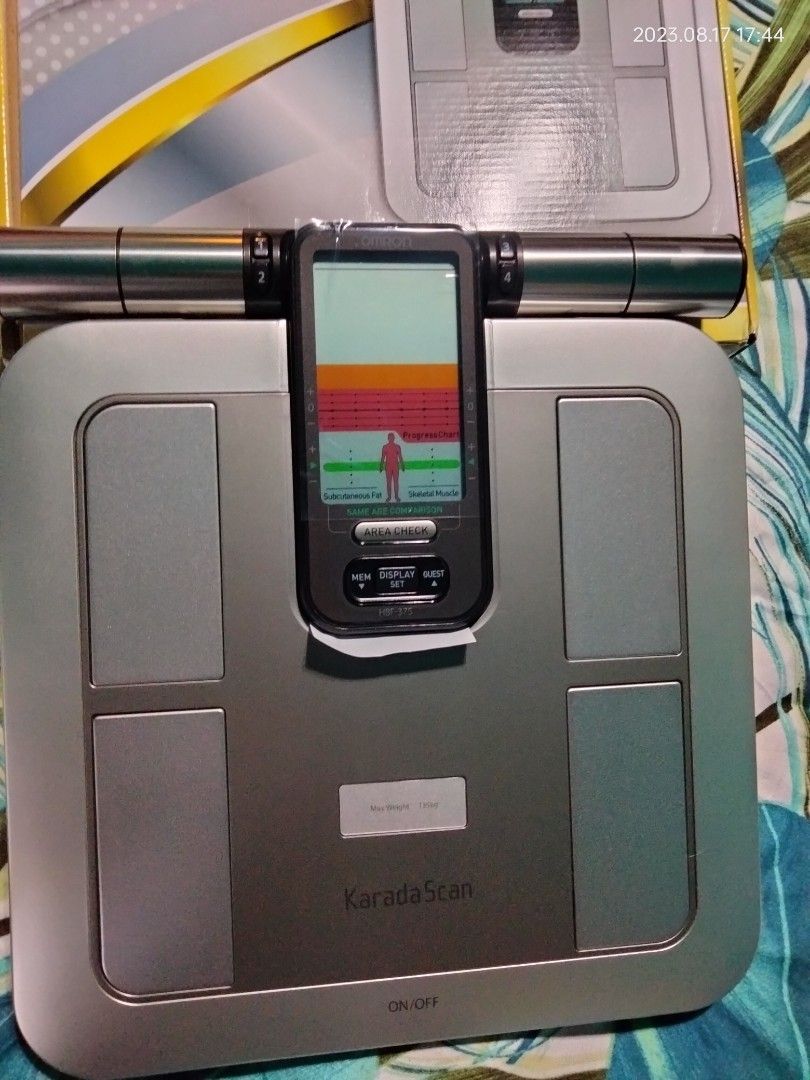 Omron Karada Weighing Scale, Sports Equipment, Exercise & Fitness ...