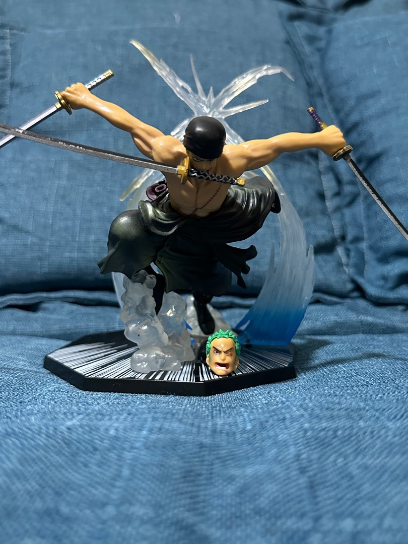 One piece Roronoa Zoro Figurine, Hobbies & Toys, Toys & Games on Carousell