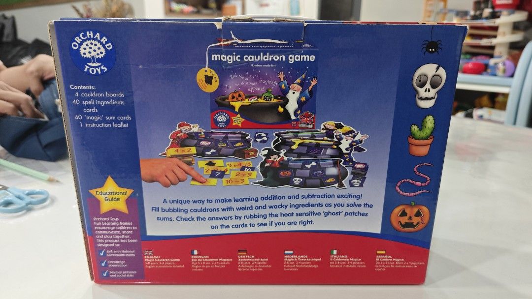 Orchard Toys magic cauldron game, Hobbies & Toys, Toys & Games on Carousell