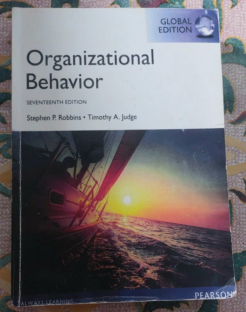 Organizational Behavior Seventeenth Edition, Hobbies & Toys, Books ...