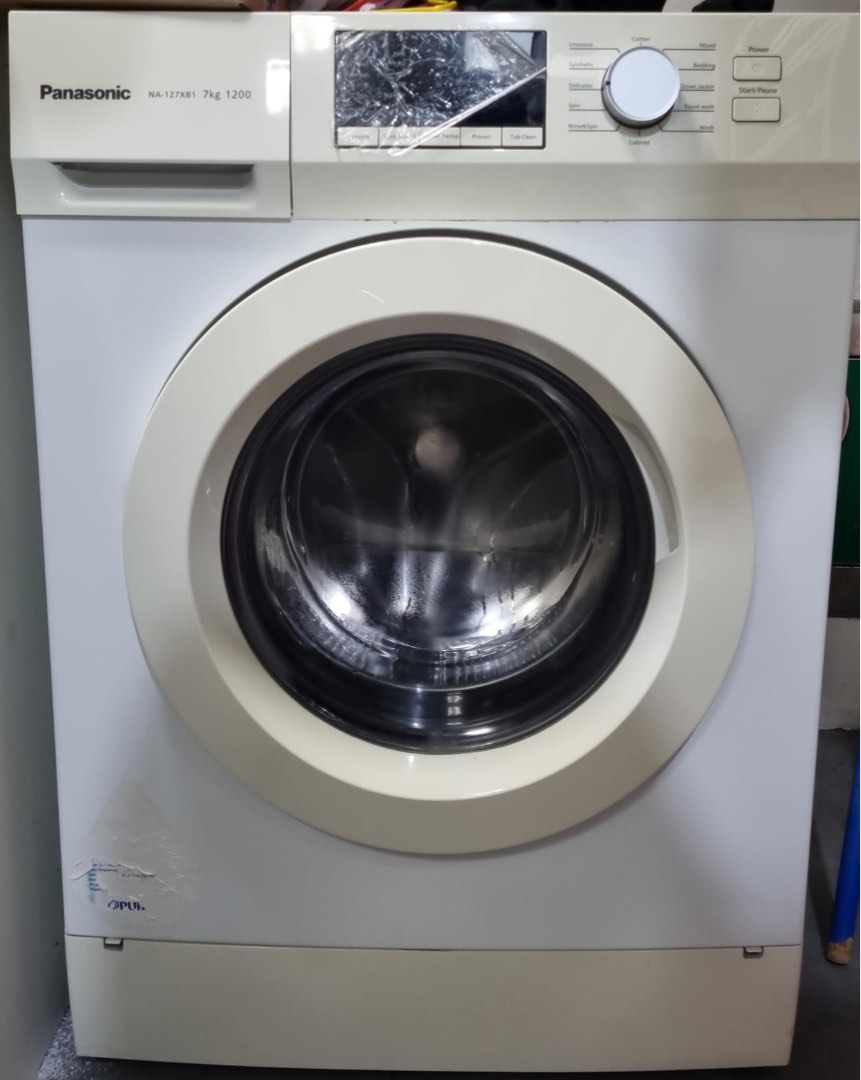 3 years old Panasonic Washing Machine Front Load 7kg, TV & Home ...