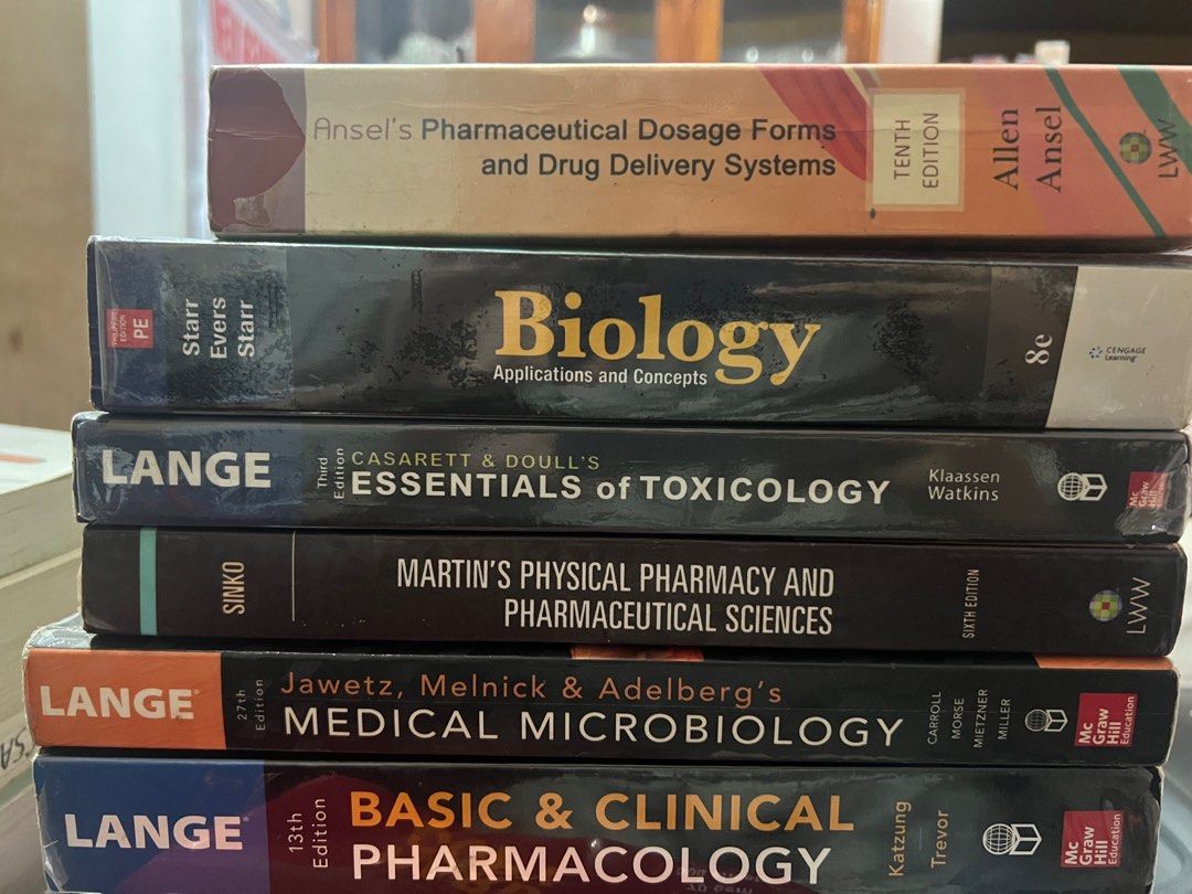 PHARMACY BOOKS! on Carousell
