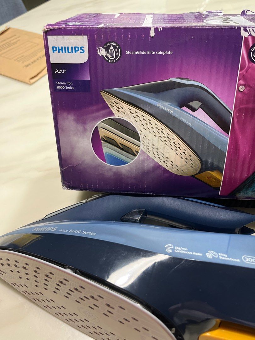 Philips azur steam iron optimal temp, TV & Home Appliances, Irons ...