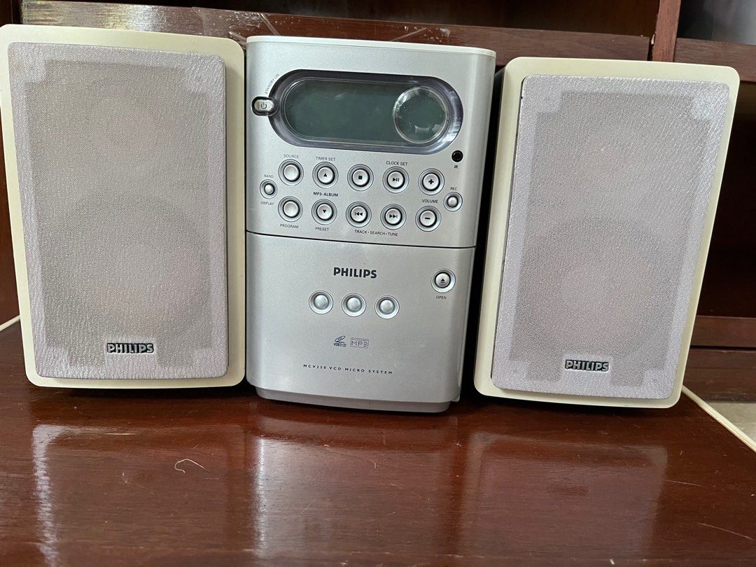 Philips MCV 250 VCD MICRO System, Audio, Portable Music Players on ...
