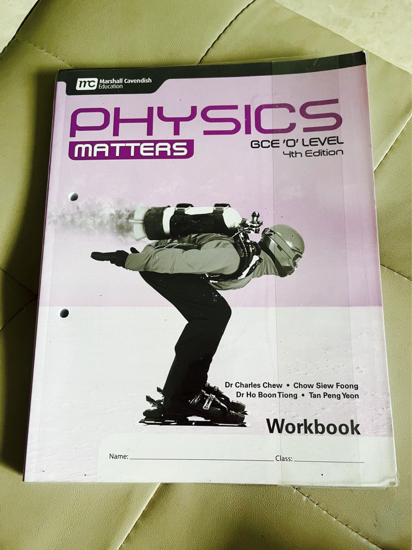 Physics Matters Workbook / O levels Physics Assessment Book, Hobbies ...