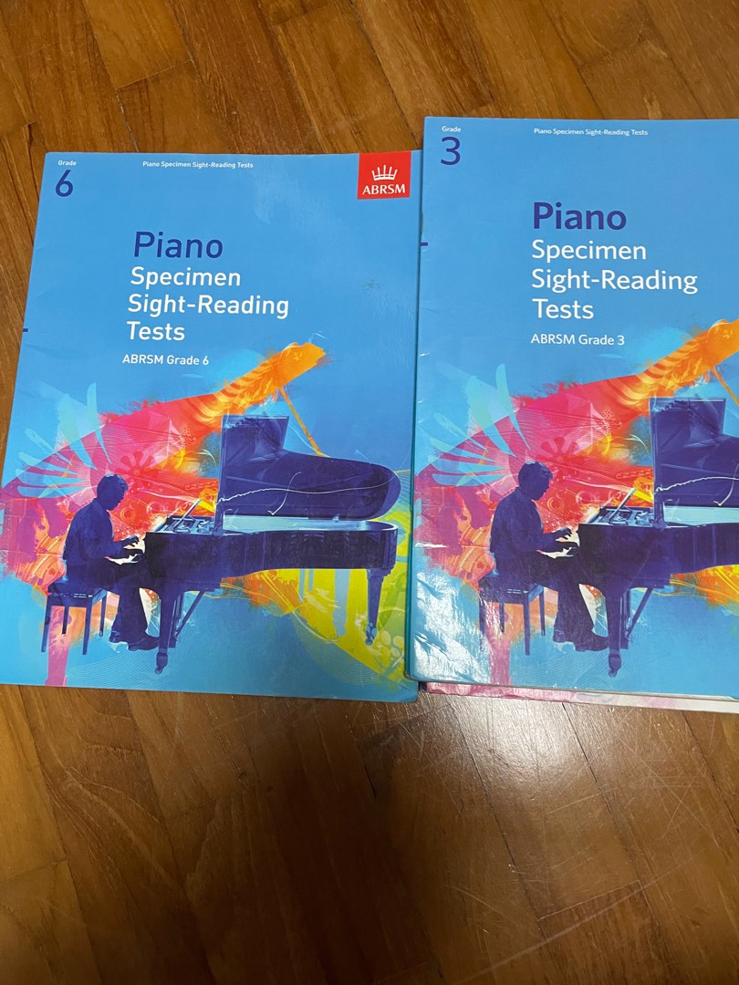 Piano Abrsm Specimen Sight Reading Tests Grade 3 And 6 Hobbies Toys