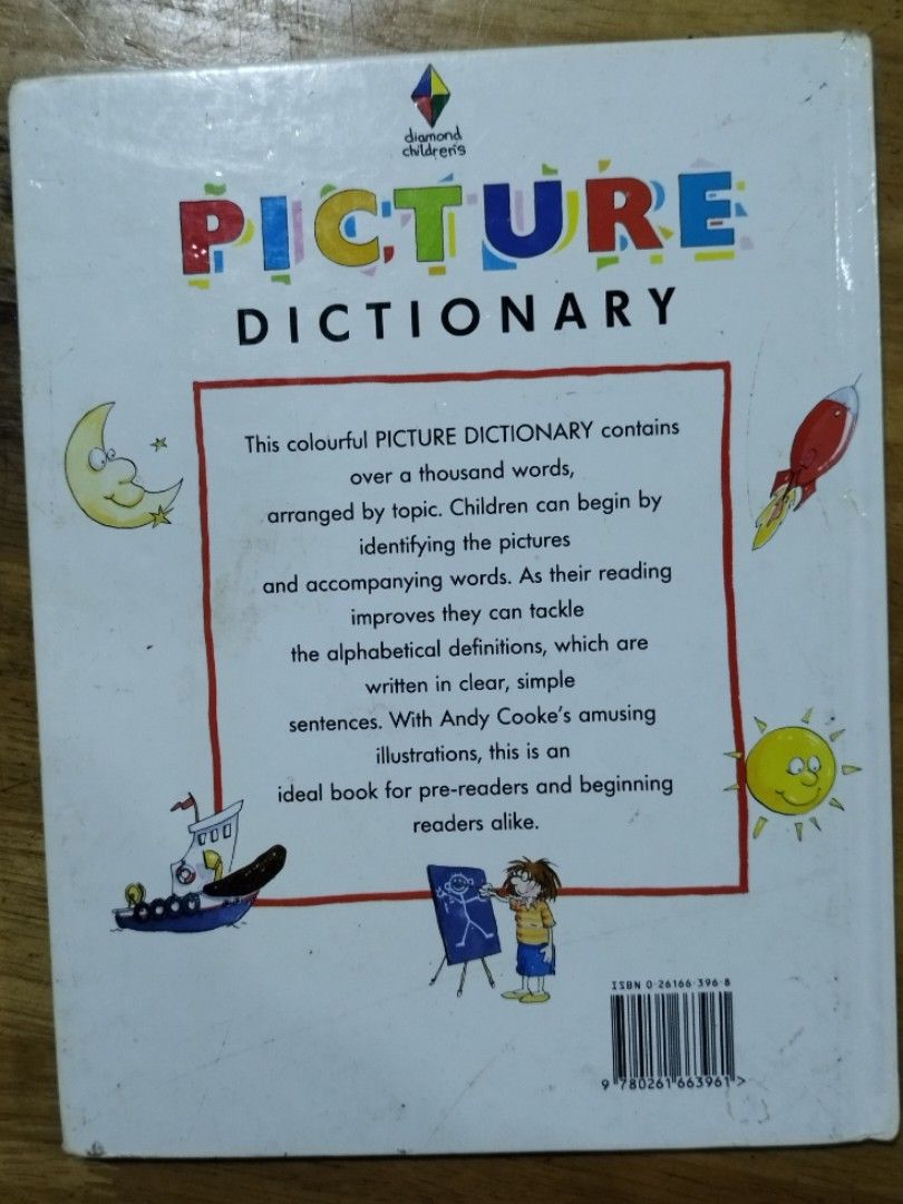 Picture Dictionary/ Pictionary, Hobbies & Toys, Books & Magazines, Storybooks on Carousell