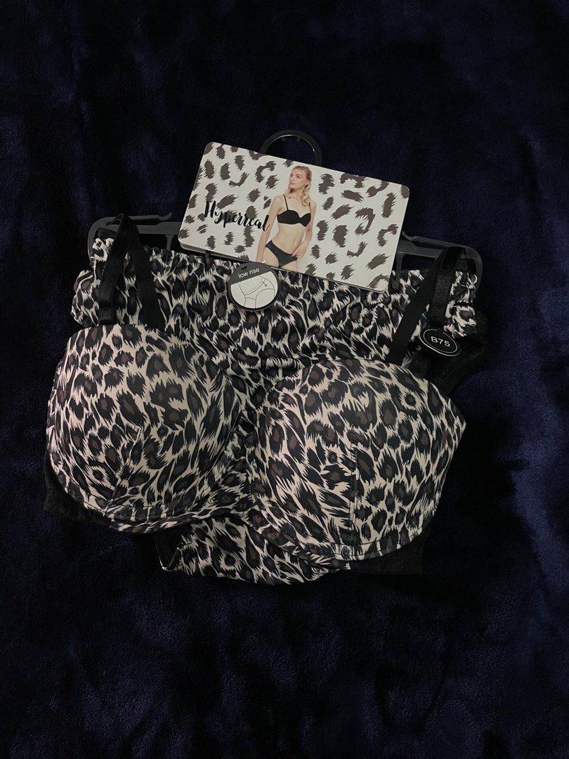 Pierre Cardin Hyperreal Bra Set B75|B34, Women's Fashion, New ...