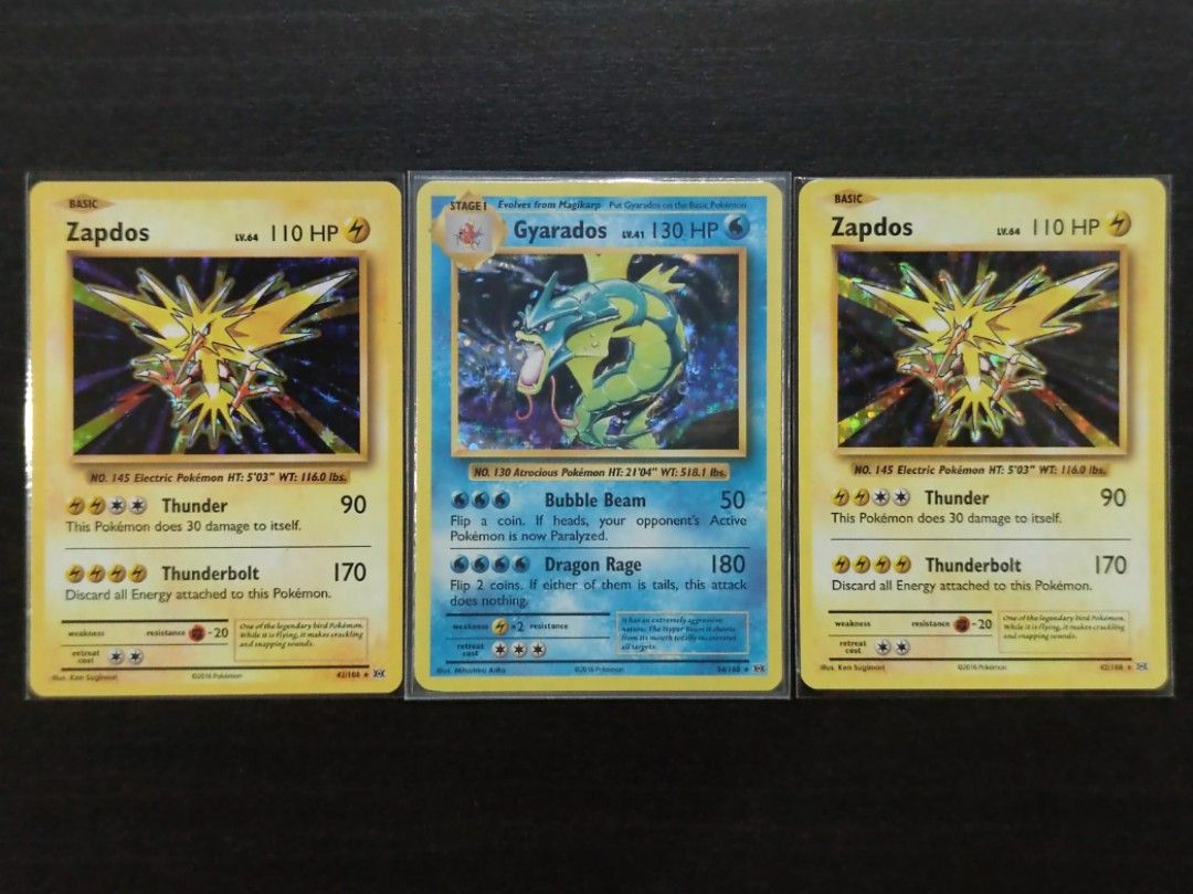 zapdos evolution card