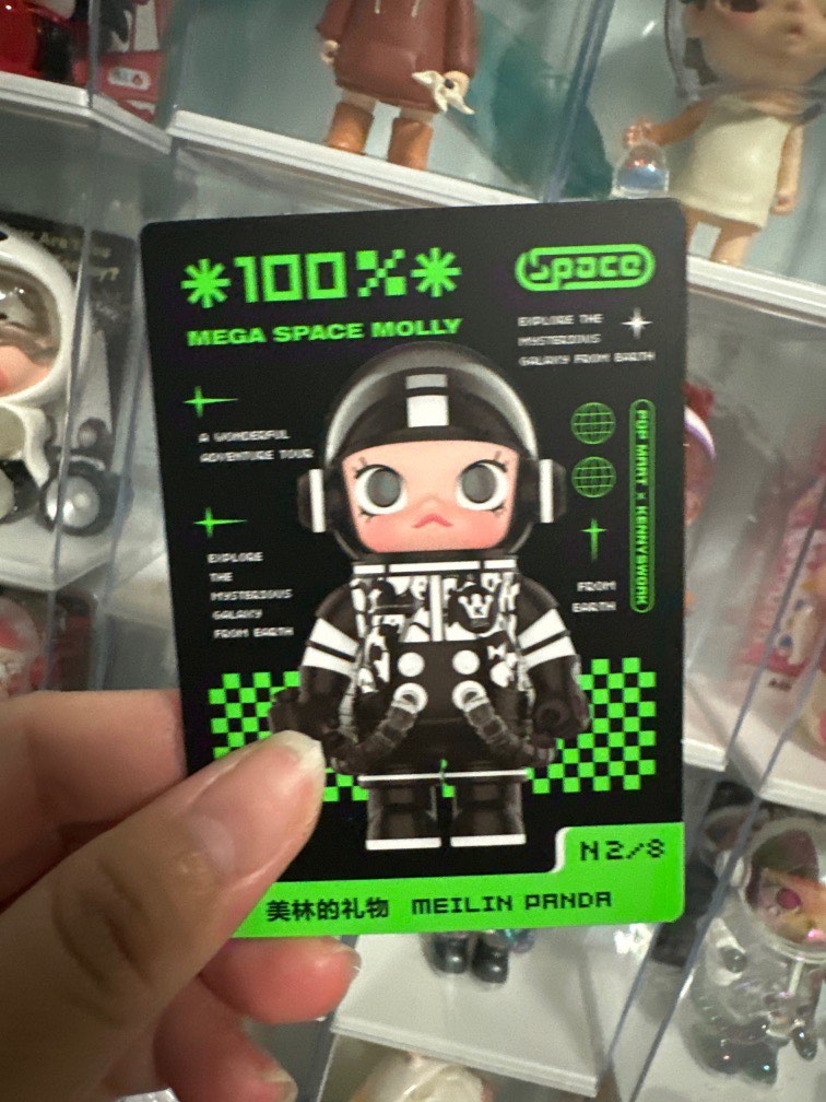 POPMART MELIN PANDA SPACE MOLLY, Hobbies & Toys, Toys & Games on Carousell