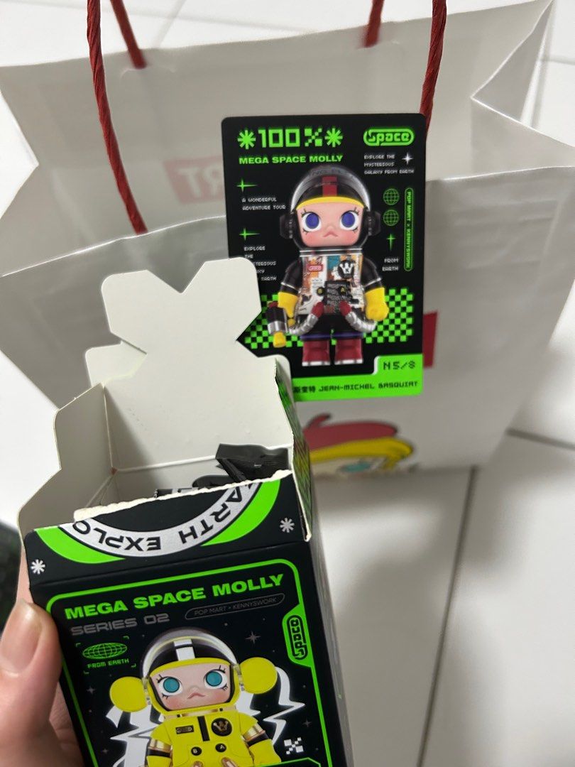 popmart molly 100%, Hobbies & Toys, Toys & Games on Carousell