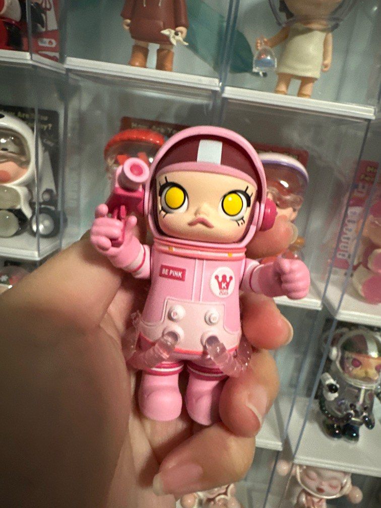 POPMART SPACE MOLLY PINK PANTHER 100%, Hobbies & Toys, Toys & Games on ...