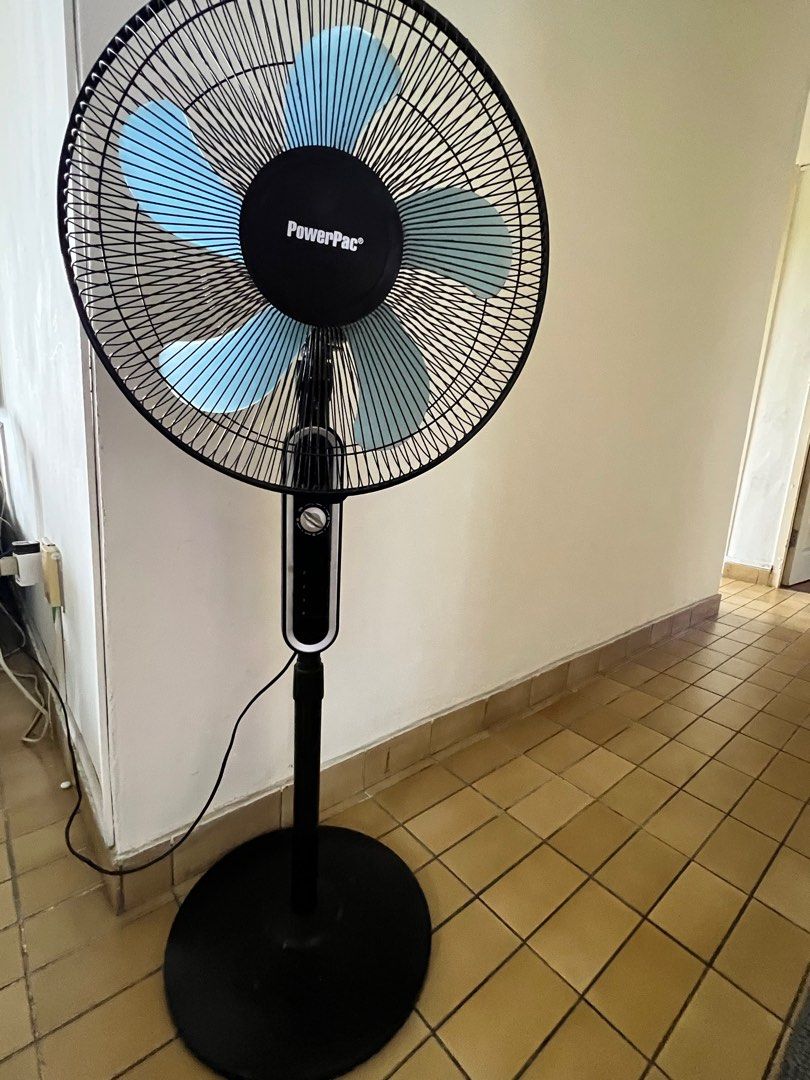 PowerPac standing fan, Furniture & Home Living, Lighting & Fans, Fans ...