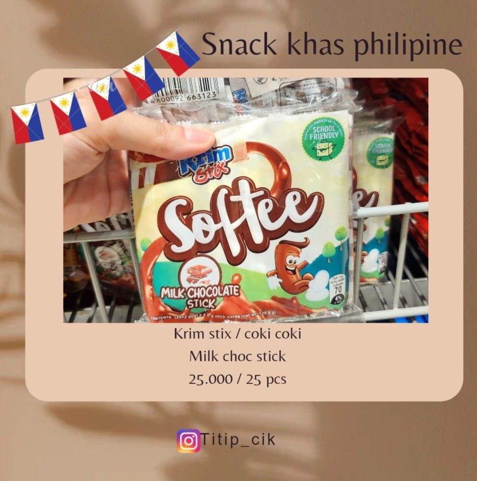 Pre order coki coki philipine, Makanan & Minuman, Snek di Carousell