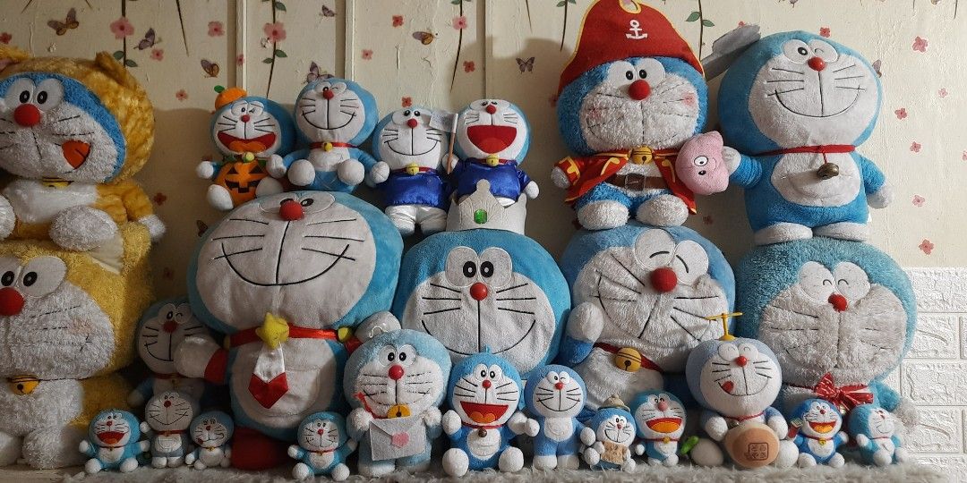 Preloved collection Doraemon Plushies and figures, Hobbies & Toys, Toys ...