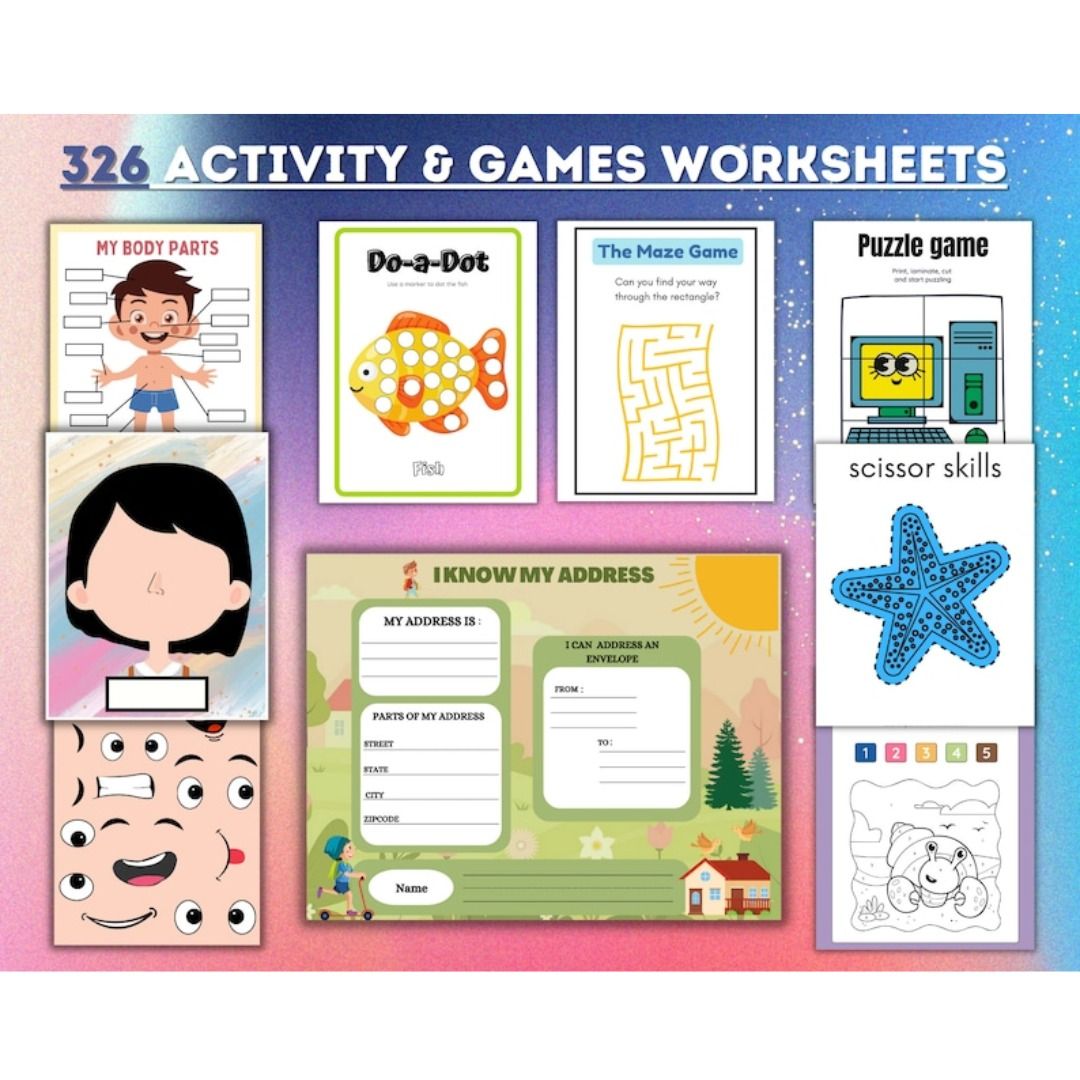 Preschool Pre-K + Kindergarten Learning Bundle | 2000+ Page | Activity ...