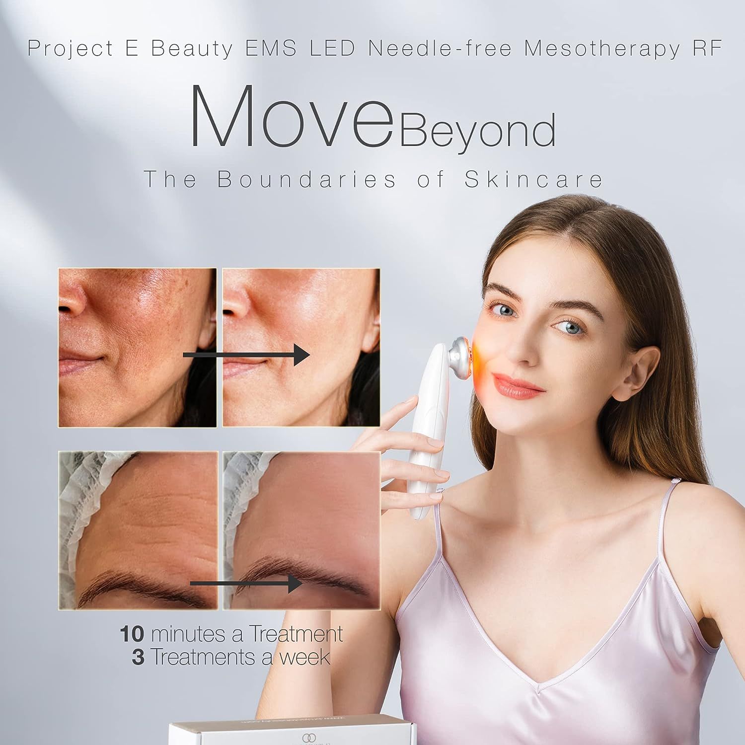 Project E Beauty Needle-Free Mesotherapy Device | Wireless 3 Photons ...