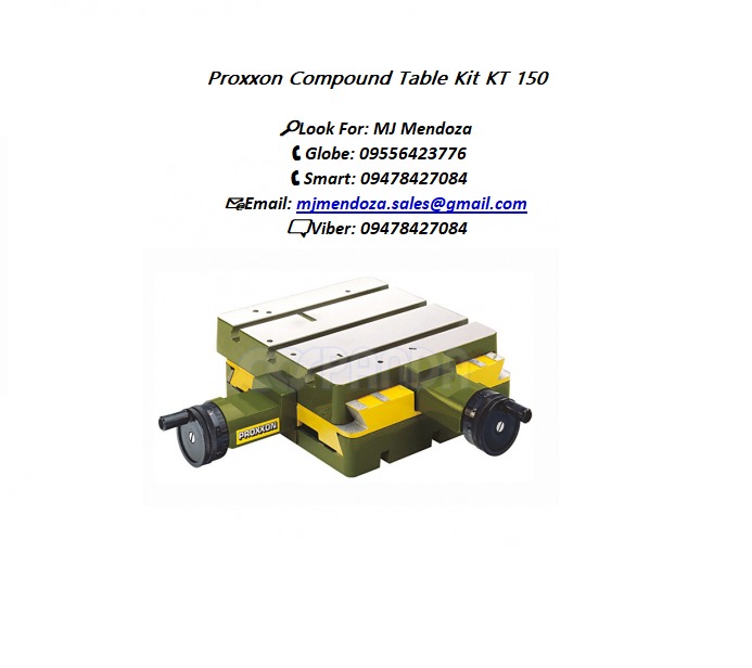Proxxon Compound Table Kit KT 150, Commercial & Industrial, Industrial ...