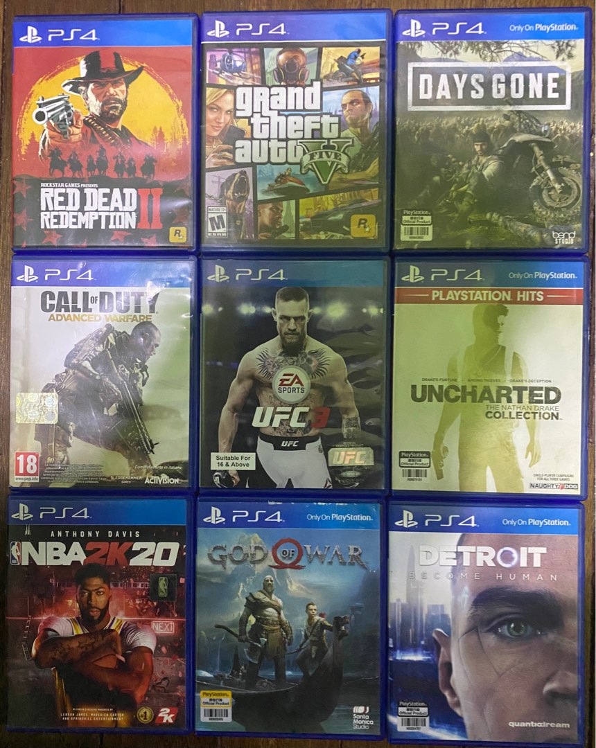 PS4 Games, Video Gaming, Video Games, PlayStation on Carousell