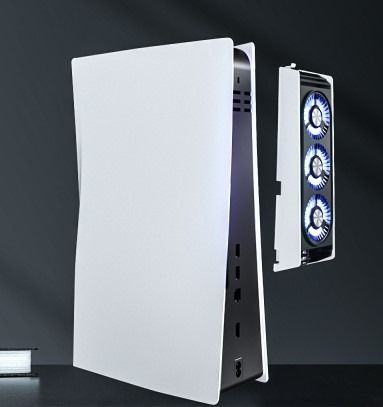 PS5 Game Cooling Host Fan with LED Light Cooling Turbo Fan (H0639 ...