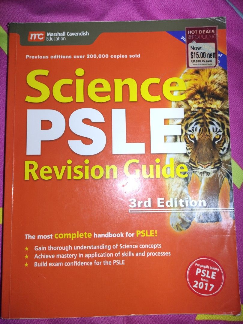PSLE Science Revision Guide, Hobbies & Toys, Books & Magazines ...