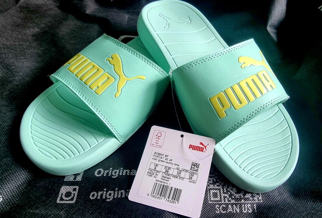 Puma sliders, Men's Fashion, Footwear, Slippers & Slides on Carousell