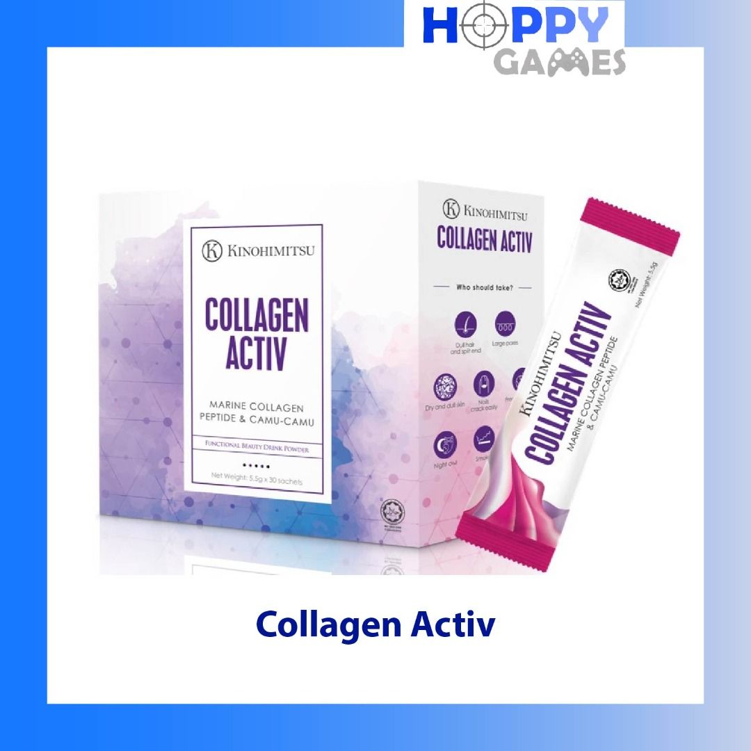 READY STOCK! [AUTHENTIC] Kinohimitsu Collagen Activ Collagen Active CollagenActiv Collagen [30 ...
