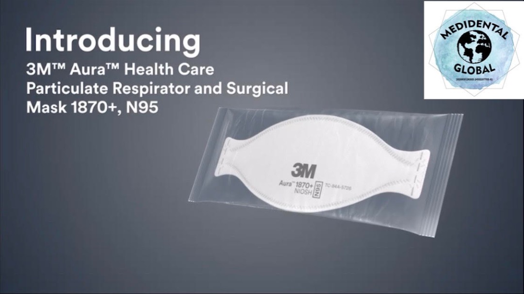 [READY STOCKS / ORIGINAL] 3M 1870+ Aura Health Particulate Respirator ...