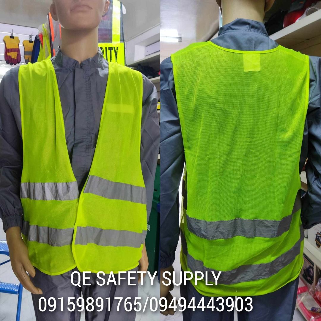 Reflectorized Safety Vest, Men's Fashion, Tops & Sets, Vests on Carousell