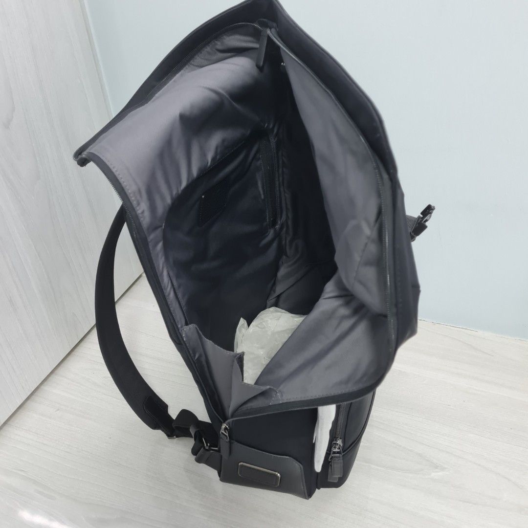 Retail: $1,170 NEW Tumi Harrison Osborn Roll backpack, Men's Fashion ...
